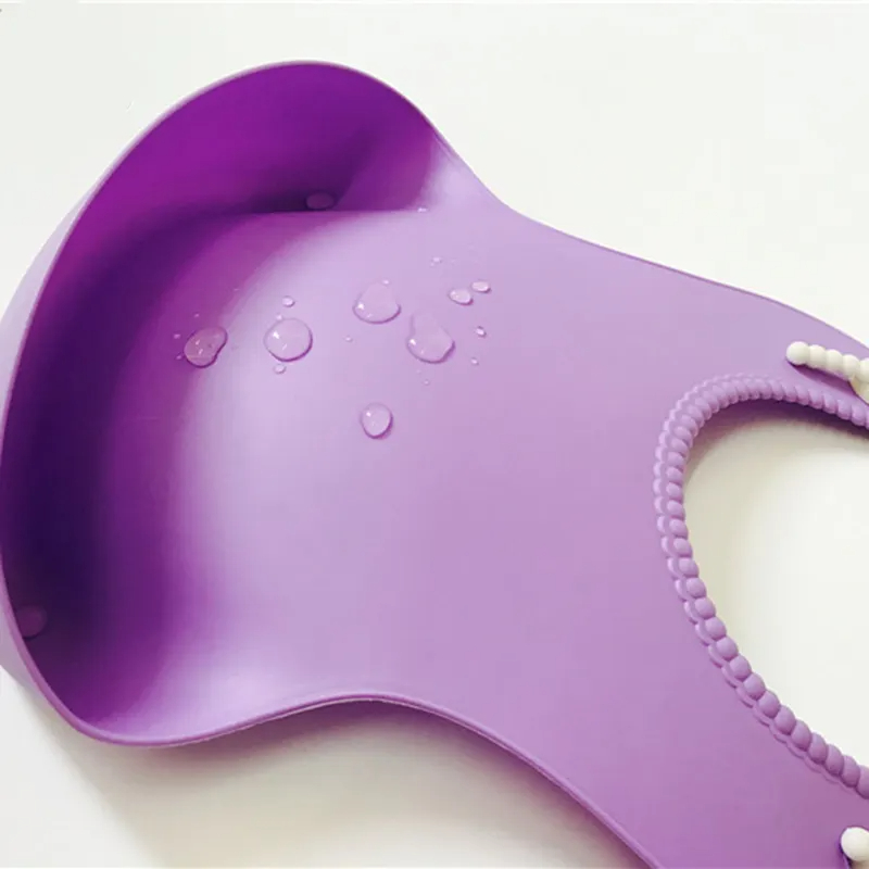 silicon Baby Bib Waterproof Infant Bibs Newborn Feeding Cloth Toddle ...